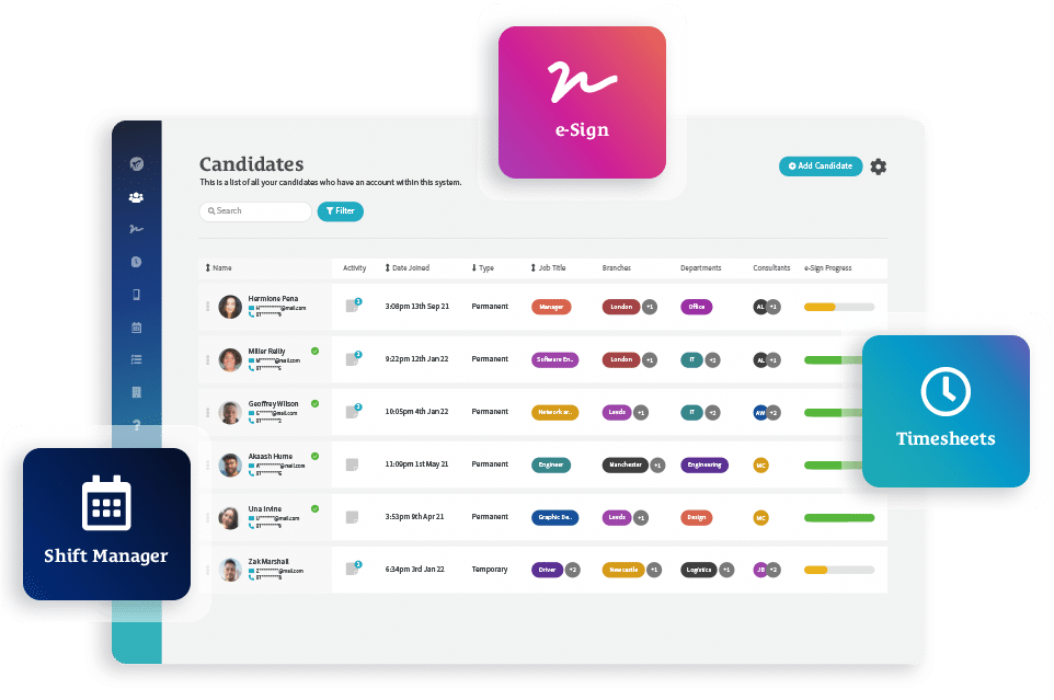 Recruitment Agency Software | Rocket Recruitment